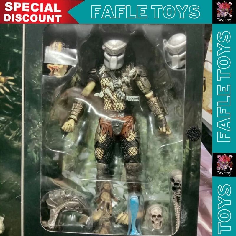 Jual Action Figure Neca Ultimate Predators Jungle Hunter Predator ...