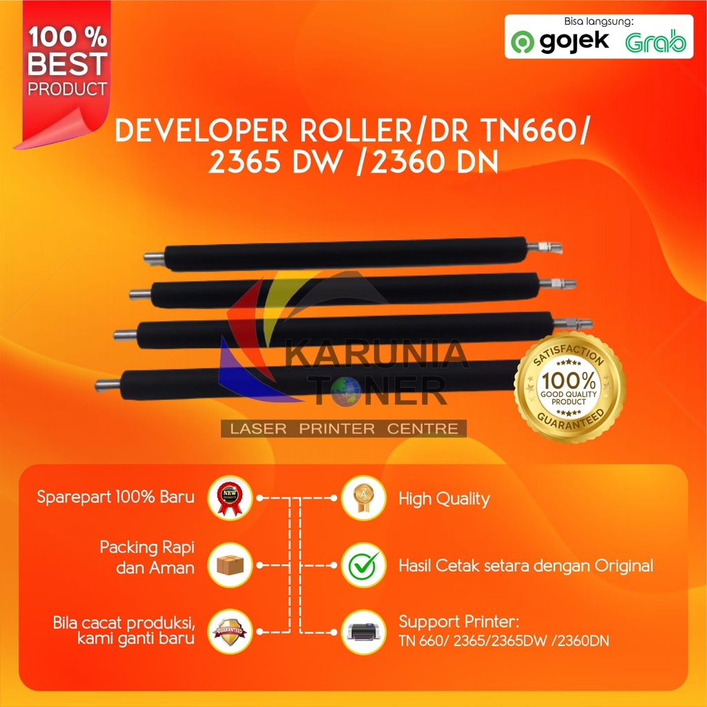Jual Developer Roller Printer Br0th3r TN2356 2356 TN-2356 2365dW 2360 ...