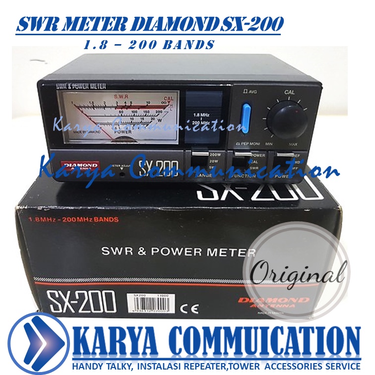 Jual DIAMOND SX-200 SWR&POWER METER | Shopee Indonesia