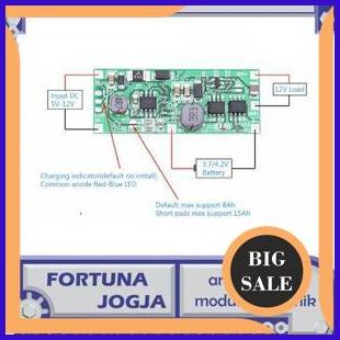 Jual accessories Modul Kit Mini UPS Backup Power Input DC 5-12V Output ...