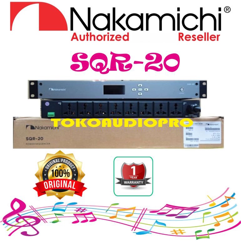 Jual Power Squenser Nakamichi SQR20/Power supply nakamichi Sqr20 ...