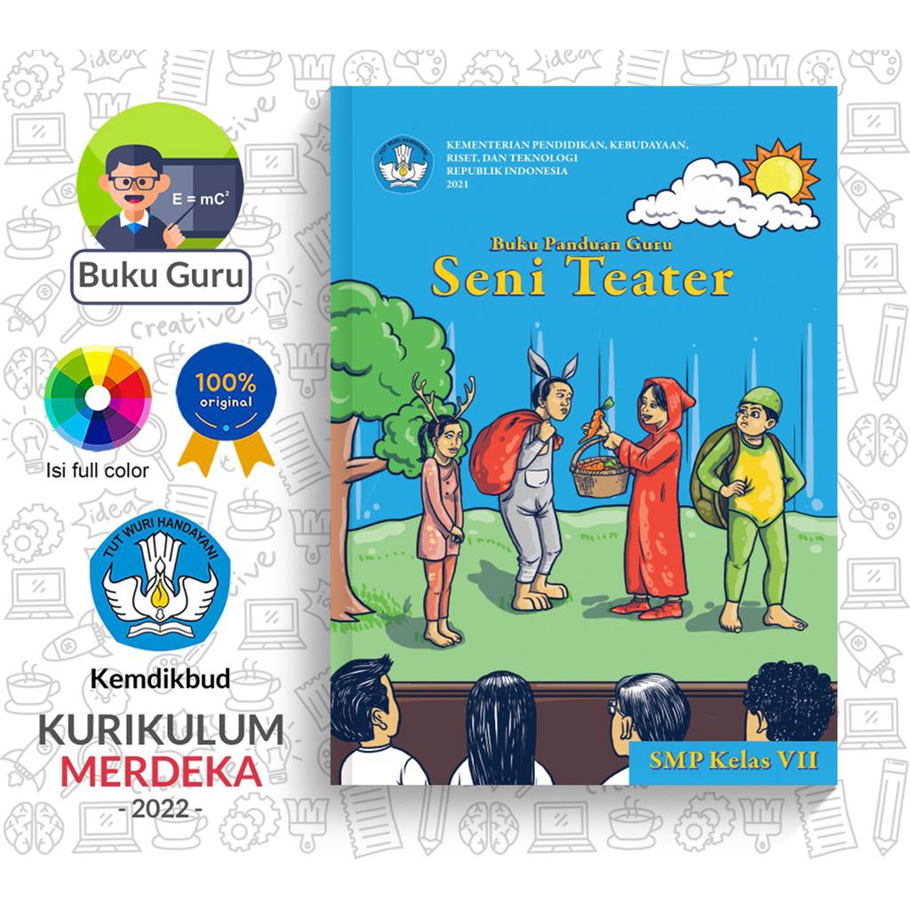 Jual Buku Panduan Guru Seni TEATER SMP/MTS Kelas 7 K-Merdeka Sekolah Penggerak | Shopee Indonesia
