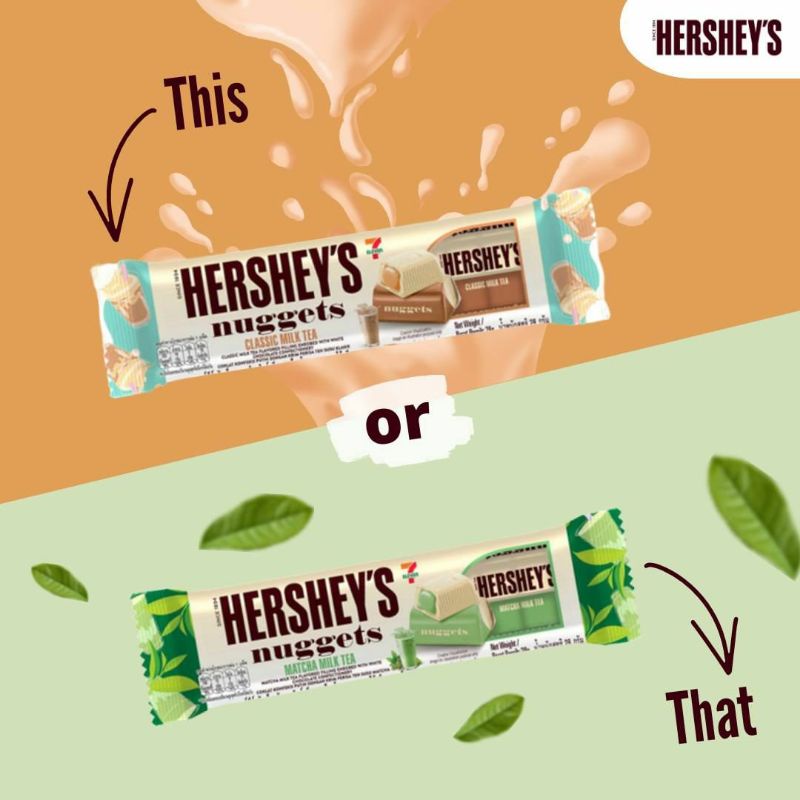 Jual Hershey's Nuggets X 7 Eleven Limited Edition Halal (Matcha, Teh ...