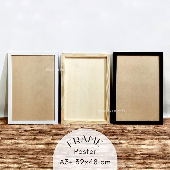 Jual Frame Ukuran A3+ 32X48 Cm - Bingkai Foto - Pajangan Hiasan Dinding ...