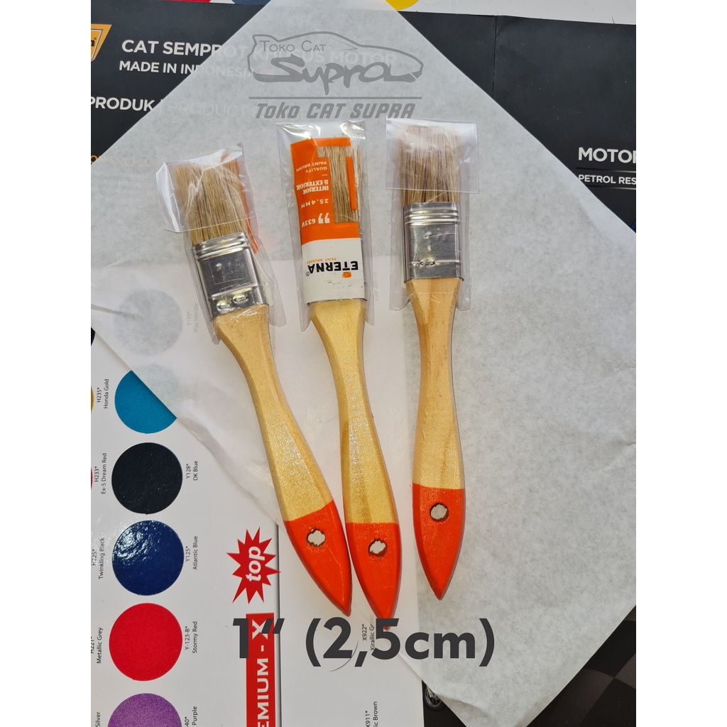 Jual Kuas Cat 1inch 1,5inch 2inch 2,5inch 3inch 4inch Eterna Asli ...