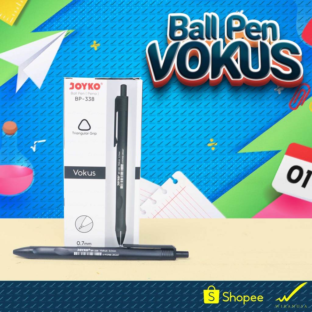 Jual Pena Joyko BP-338 Vokus | Shopee Indonesia