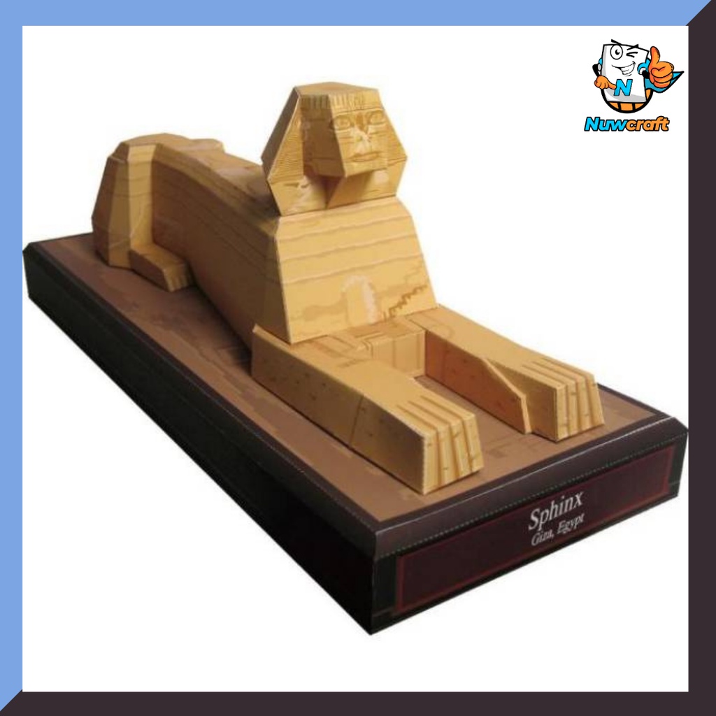 Jual Nuwcraft Sphinx Egypt papercraft | Shopee Indonesia