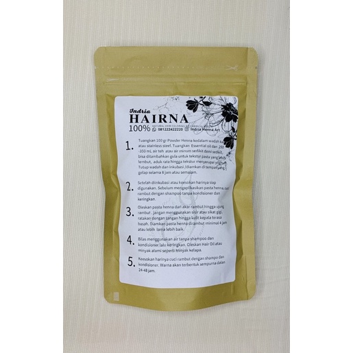 Jual Henna Rambut Powder /Hair Henna Powder pewarna rambut alami plus ...