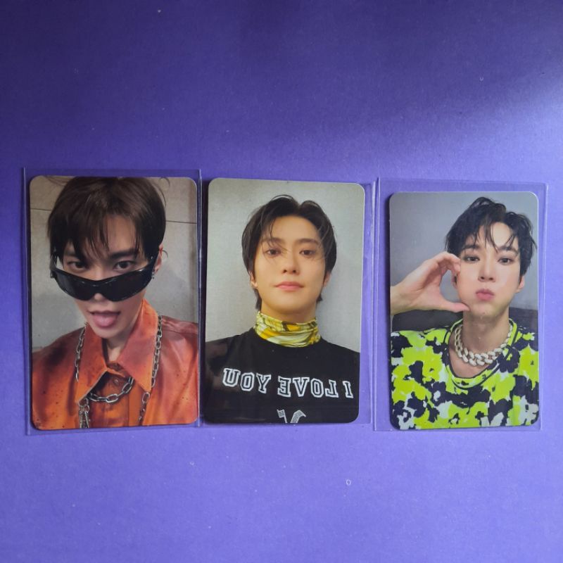 Jual PC Photocard poca Official NCT 127 jaehyun doyoung sticker sticky ...