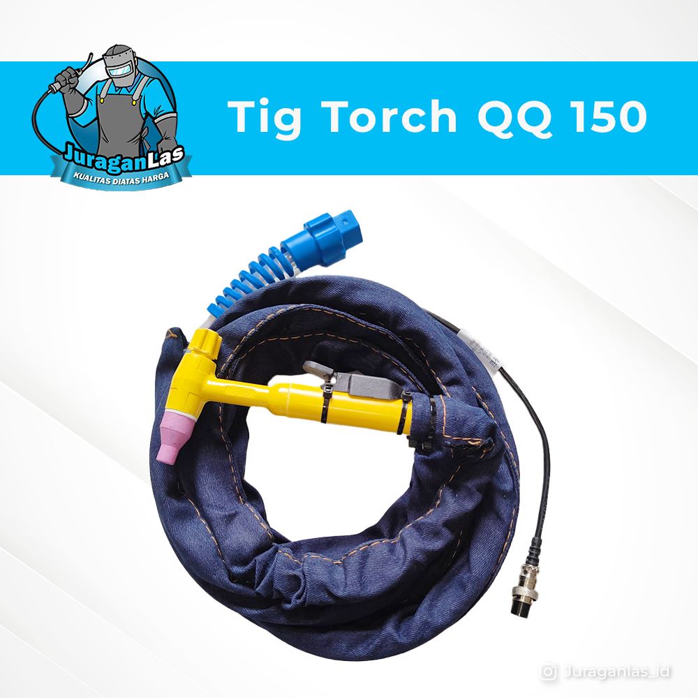 Jual Tig Torch / Stang Argon Set Single Cable QQ 150 panjang kabel 4 ...
