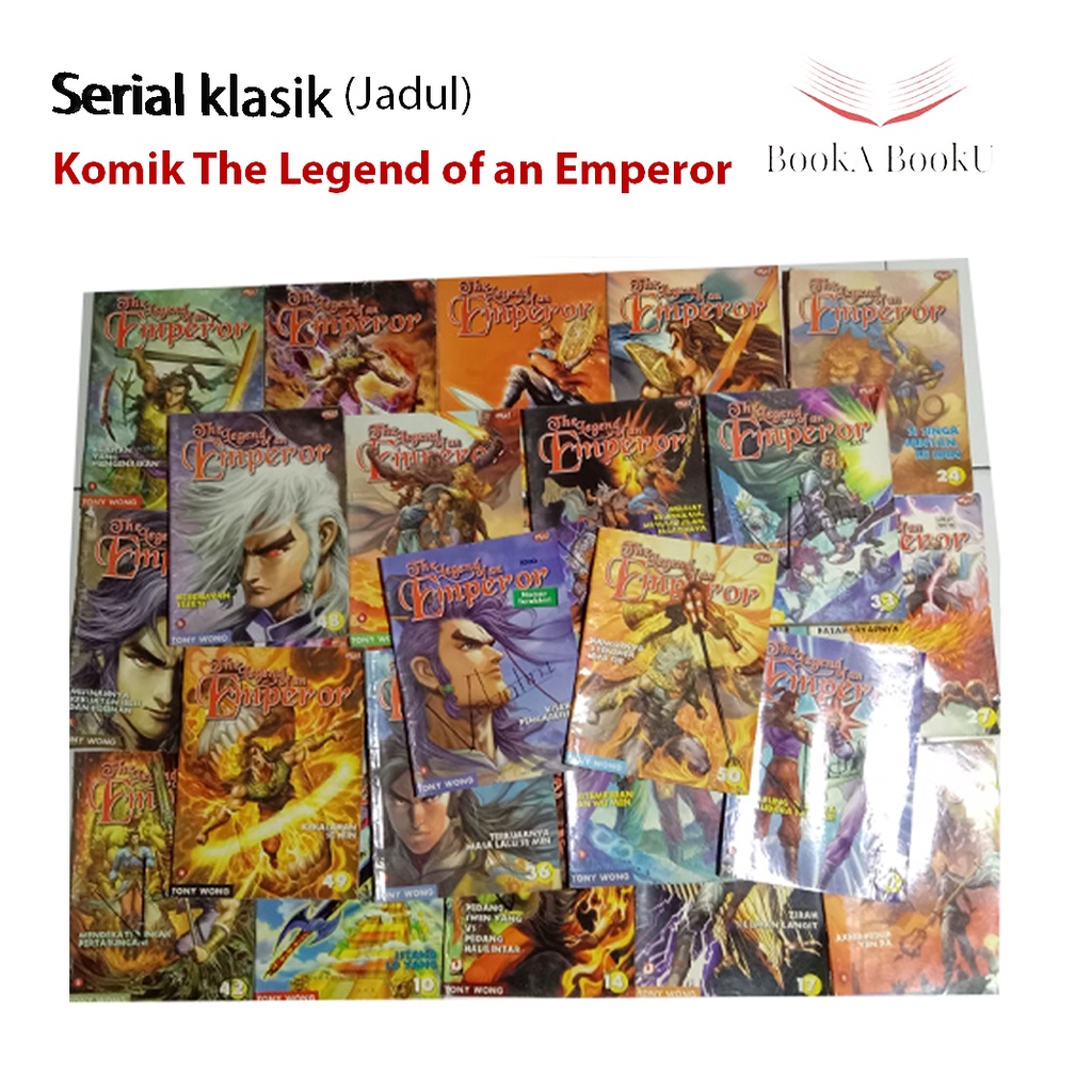 Jual ORI - Komik The Legend of an Emperor - Tony Wong (Cabutan ...