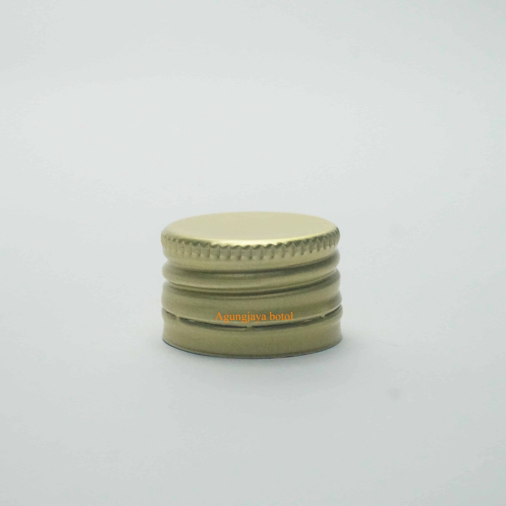 Jual Tutup Alu Ulir Neck 24 / Tutup Alumunium / Tutup / Tutup Neck 24 ...