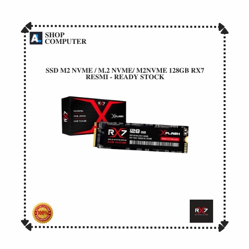 Jual SSD M2 NVME / M.2 NVME/ M2NVME 128GB RX7 Resmi - Ready Stock ...