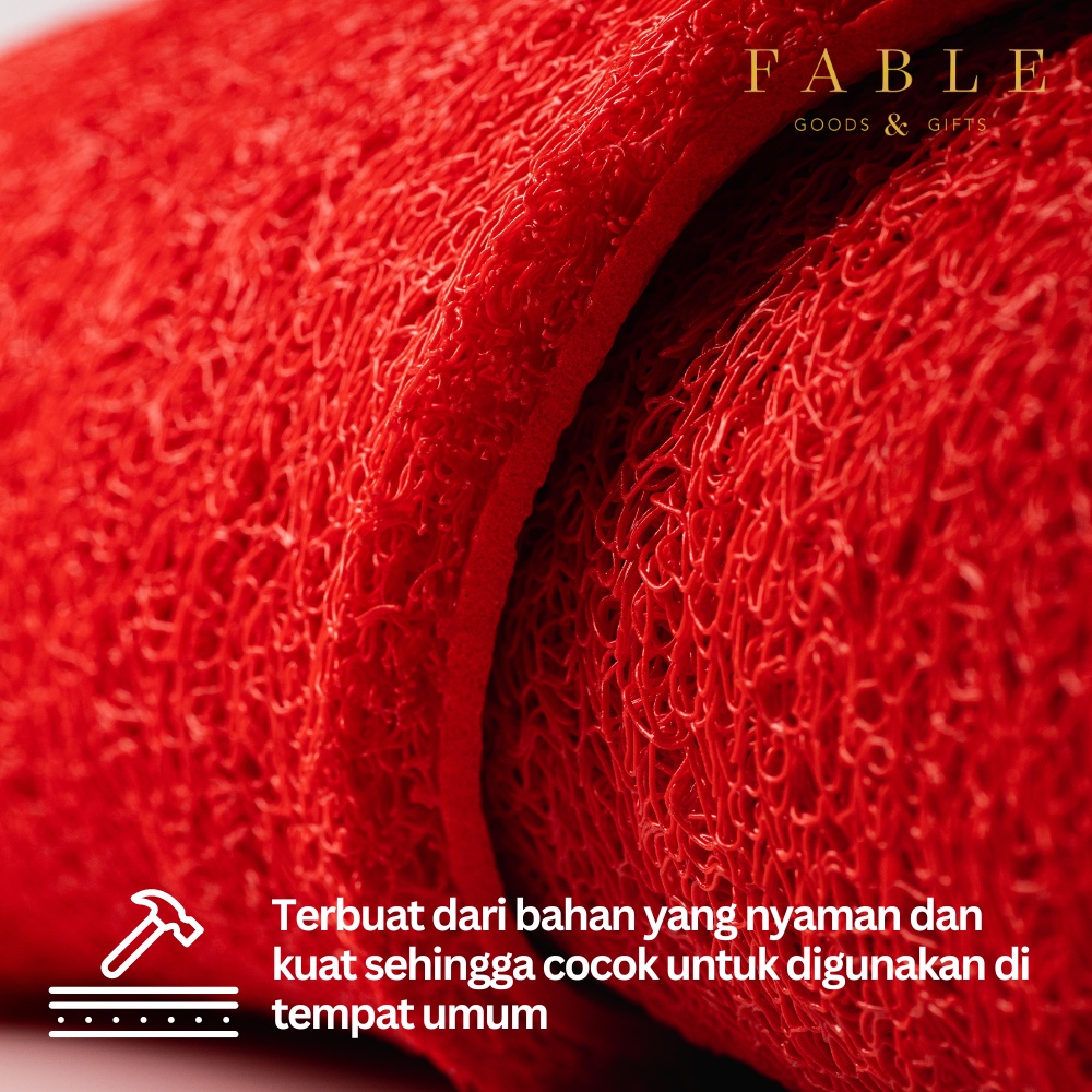 Jual Keset Karpet PVC Mie Bihun Keset Pintu Lobby Tulisan Welcome YUGEN ...