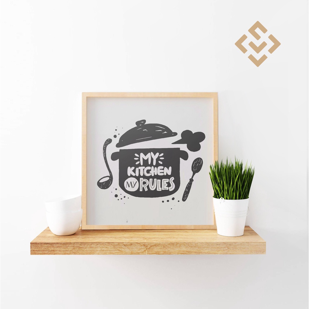 Jual Dekorasi Dapur Dekorasi Kitchen Pajangan Bingkai Kayu Dapur ...