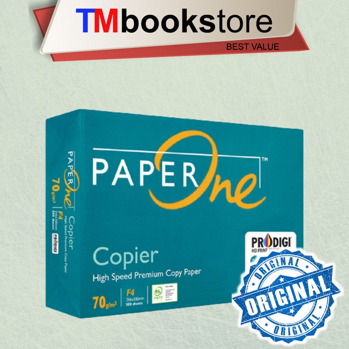 Jual KERTAS F4 70GR PAPER ONE TMBOOKSTORE | Shopee Indonesia