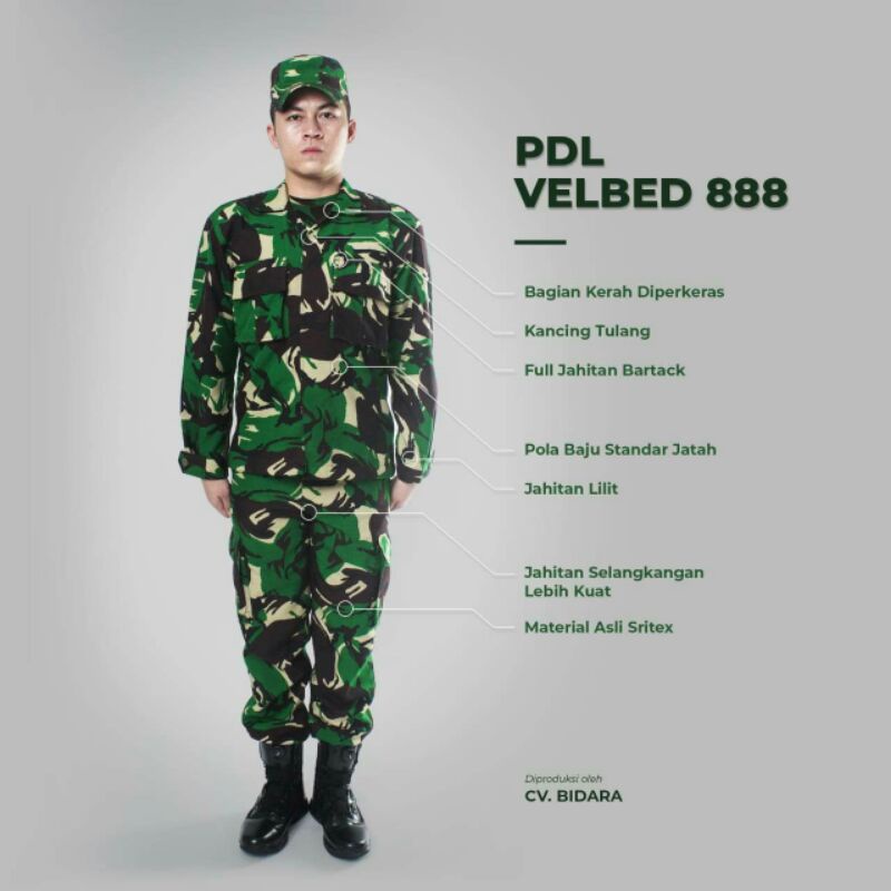 Jual PDL VELBED 888 LORENG | Shopee Indonesia