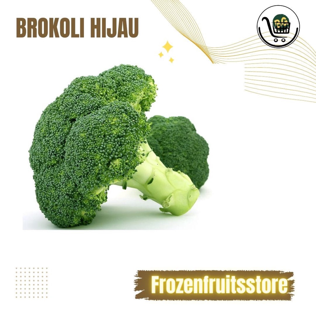 Jual Sayur brokoli segar, brokoli hijau, sayur brokoli | Shopee Indonesia