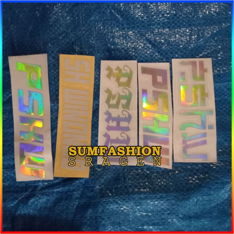Jual Sticker Hologram Pelangi PSHW - Stiker Silat SH Winongo | Shopee ...