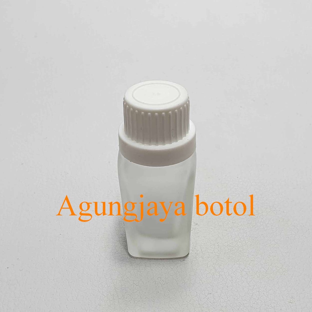 Jual Botol Kaca Square 10 Ml Clear Original Tutup Drop Tutup Dalam ...