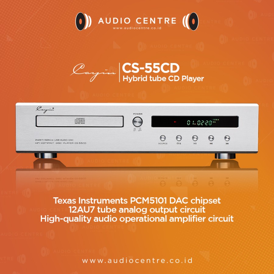 Jual Cayin CS-55CD CD Player / Cayin CS 55 CD / Cayin cs 55cd | Shopee ...