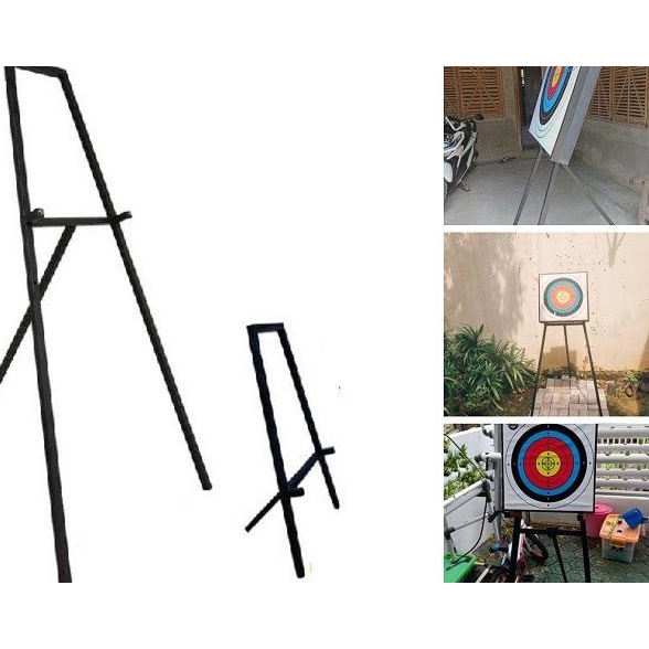 Jual Dudukan Target Sasaran Panah-Stand Kaki Tripod Penyangga Frame ...