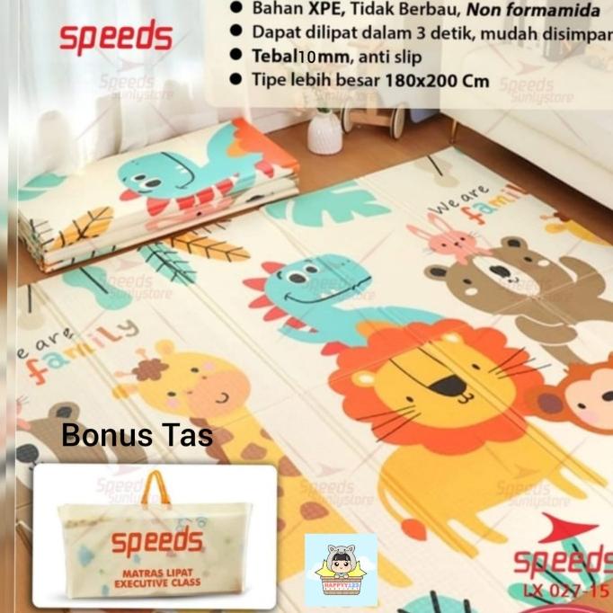 Jual Playmat SPEEDS Bayi Lipat Tebal Karpet Baby Matras Bayi Playmate ...