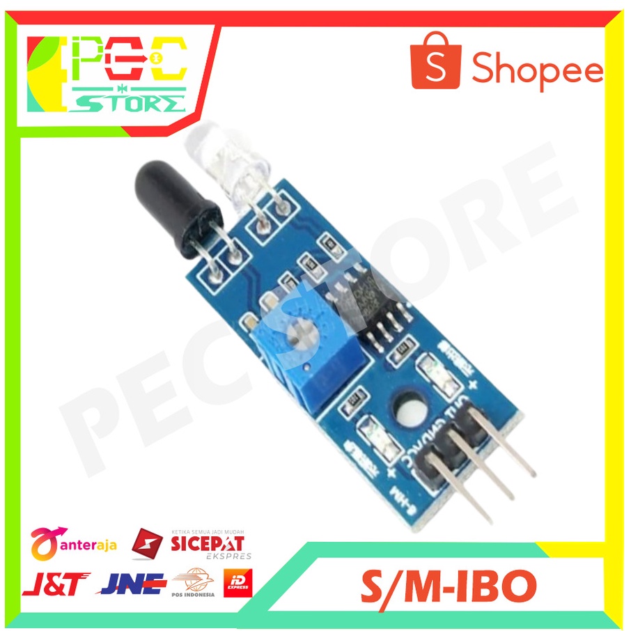 Jual INFRARED BARRIER OBSTACLE SENSOR MODULE | Shopee Indonesia