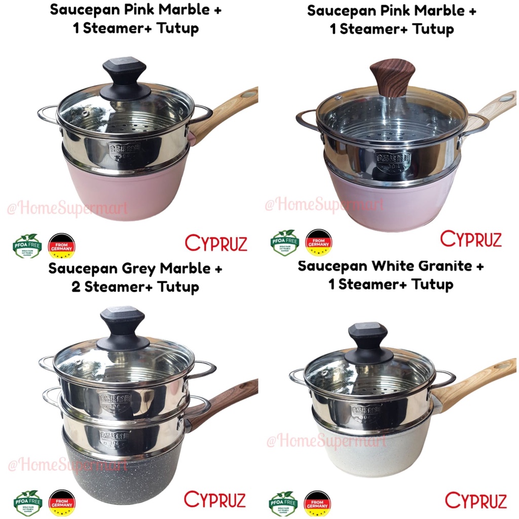 Jual Cooking Set + Steamer Set Panci Steamer Wajan Serbaguna Panci ...