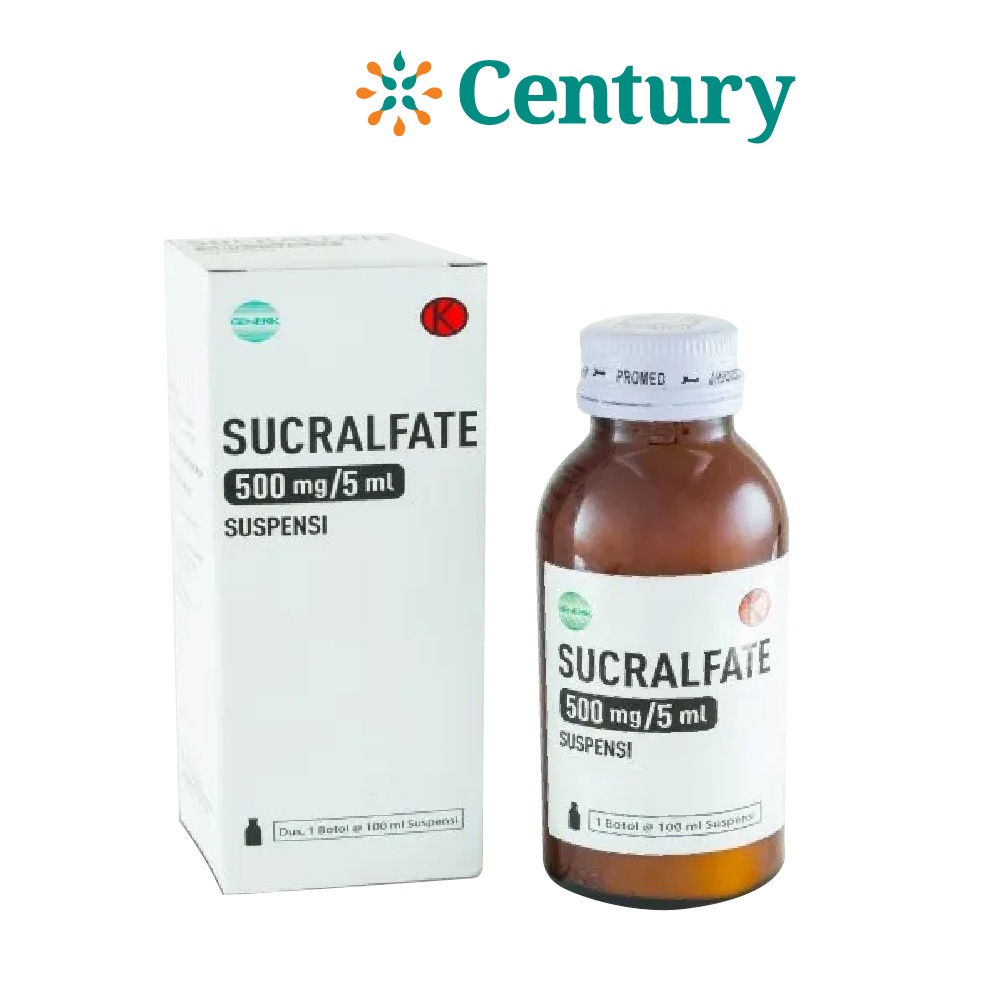 Jual SUCRALFATE 500MG/5M SUSPENSI 100ML / OBAT MAAG / OBAT SALURAN ...