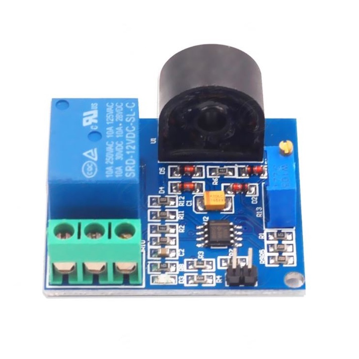 Jual MODULE SENSOR DETEKSI ARUS DC 12V 5A OVER CURRENT PROTECTION MODULE AC | Shopee Indonesia