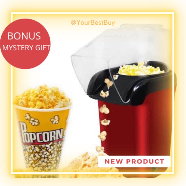 Jual Mesin Popcorn Mini Alat Pembuat Popcorn | Shopee Indonesia