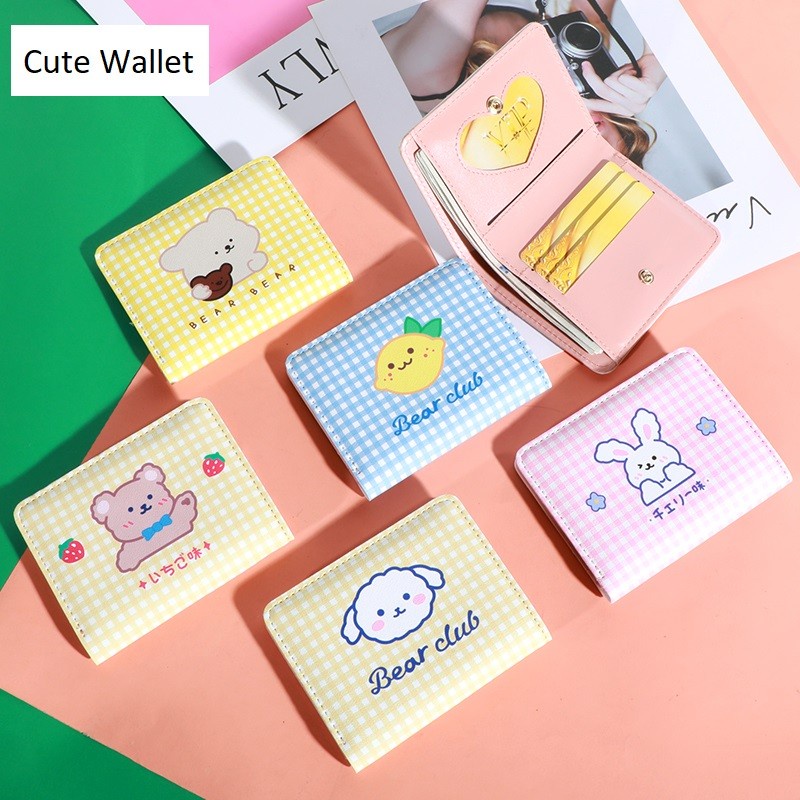 Jual CIVETO W215 Dompet Wanita Bear Club Cute Women Wallet | Shopee ...