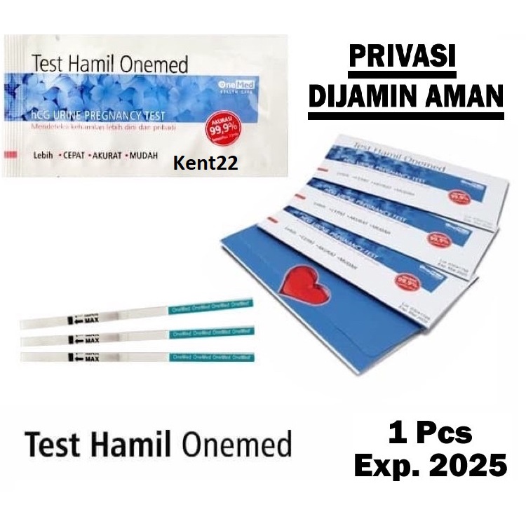 Jual Tes Hamil Onemed Tes Kehamilan Test Kehamilan Alat Test Pack ...
