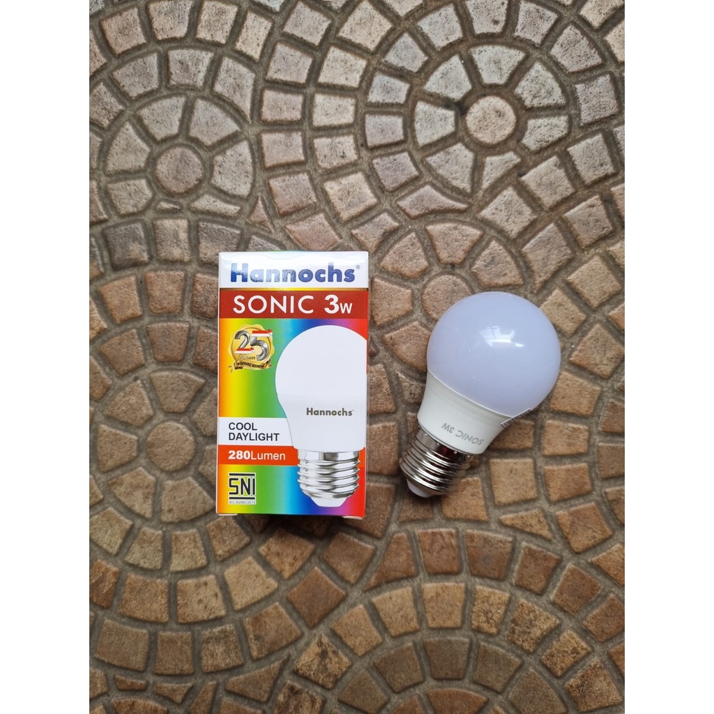 Jual Lampu LED Hannochs Sonic Lampu LED 3W 3 W 3WATT | Shopee Indonesia