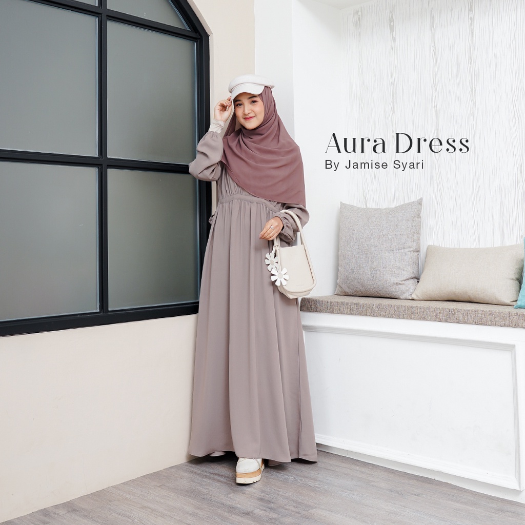 Jual Jamise | Aura Dress New Color - Tali Pinggang | Shopee Indonesia