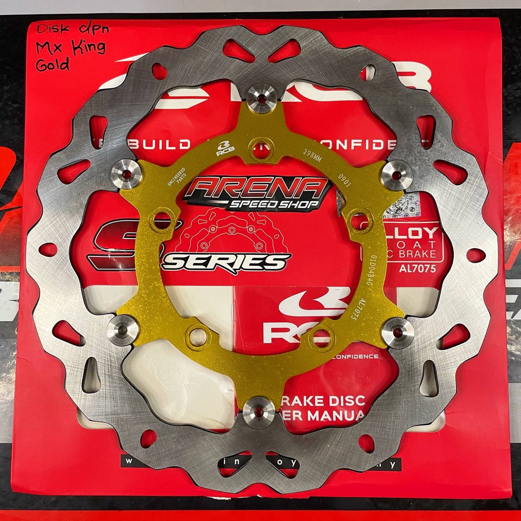 Jual Disc Brake Piringan Cakram RCB S Series MX King Gold 298mm ...