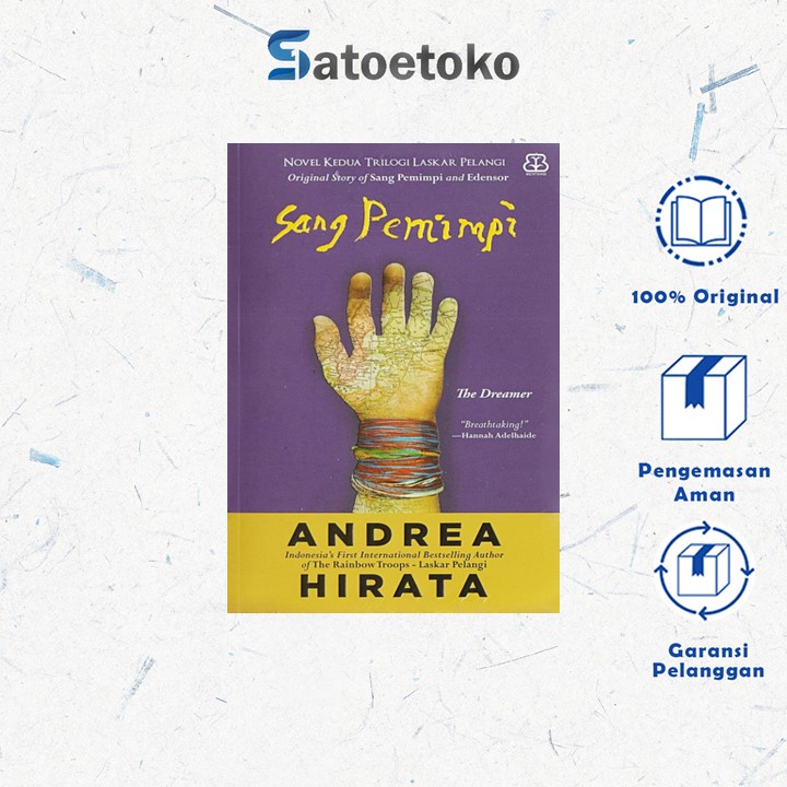 Jual SANG PEMIMPI: ORIGINAL STORY - ANDREA HIRATA | Shopee Indonesia