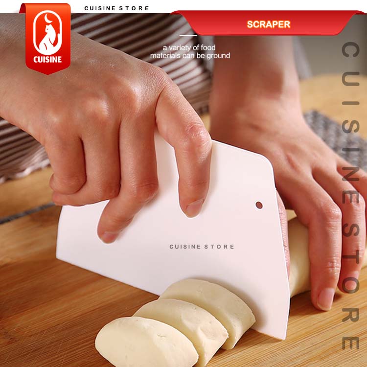 Jual [COD] SCRAPER Alat Pisau pemotong Adonan Kue Roti Butter Plastik ...