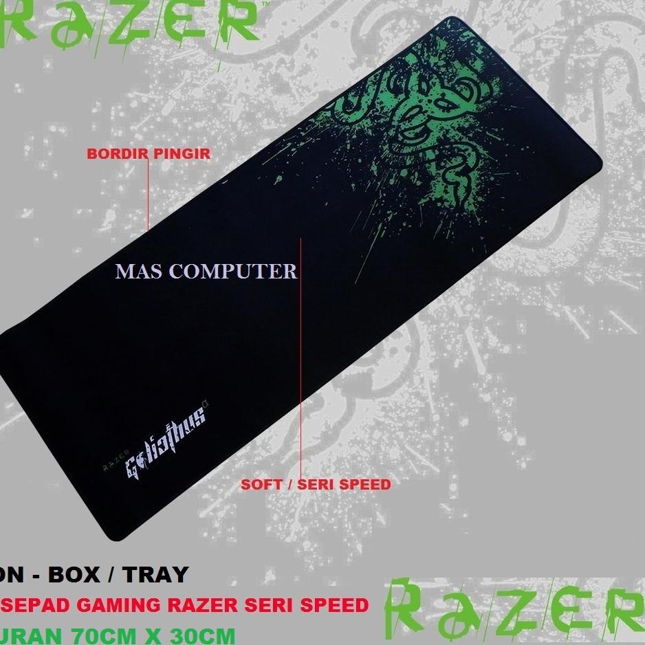 Jual Penjualan Spesial Mousepad Gaming Razer Speed / Mousepad Gaming ...