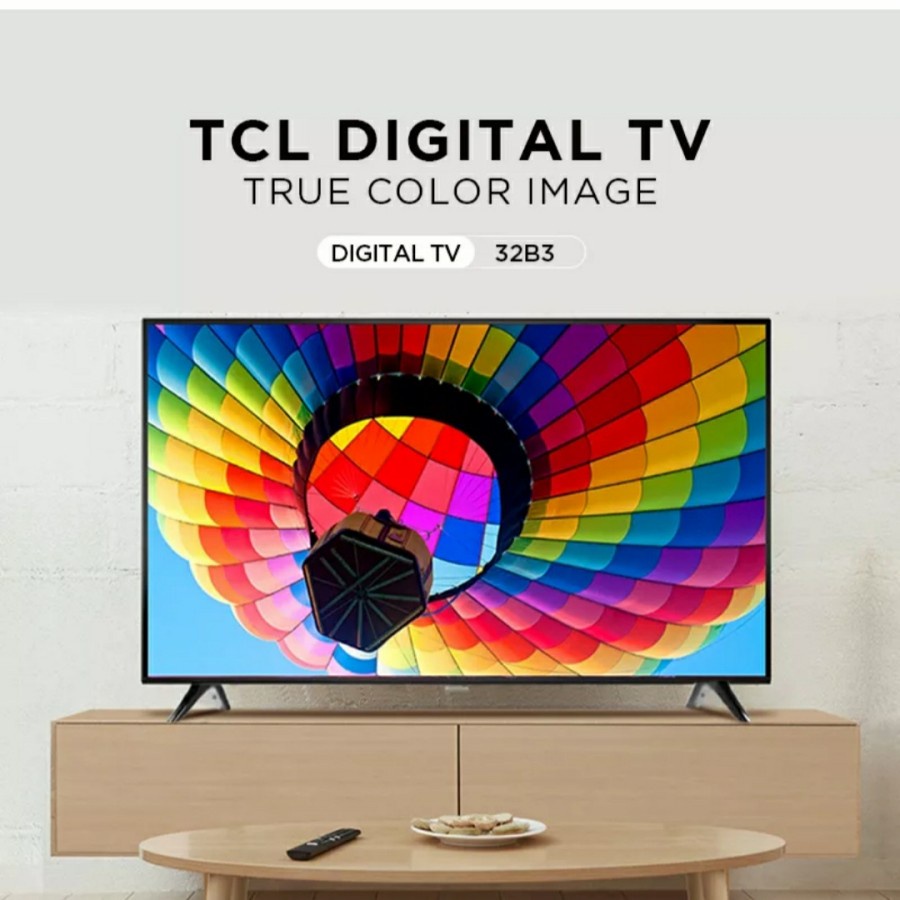 Jual LED TV TCL 32B3 32 INCH DIGITAL TV DVB-T2 HD HDMI USB DOLBY ...