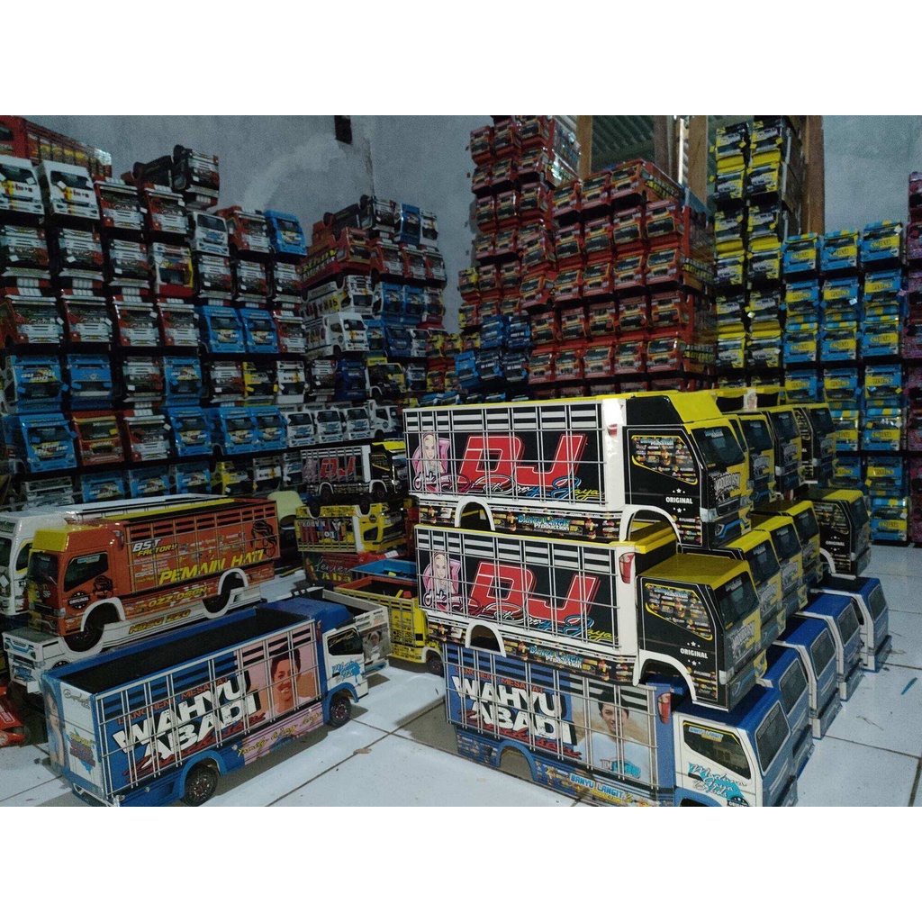 Jual PROMO SPESIAL TRUK OLENG MINIATUR TREK OLENG KAYU ASLI MOBIL OLENG ...