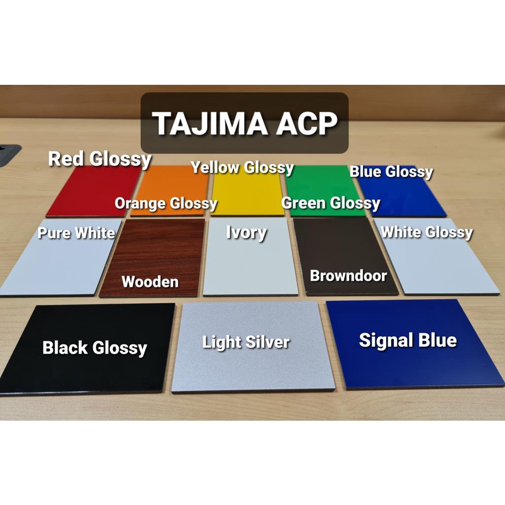 Jual ACP TAJIMA 3 MM UKURAN 122X244 READY STOCK | Shopee Indonesia