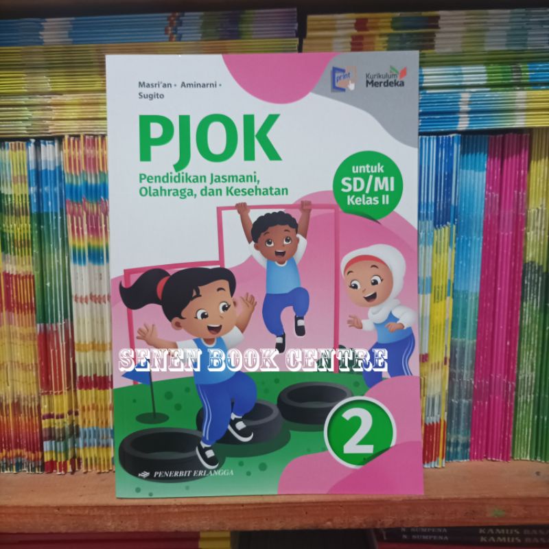 Jual Buku PJOK Kelas 2 SD Kurikulum Merdeka Erlangga Original | Shopee Indonesia