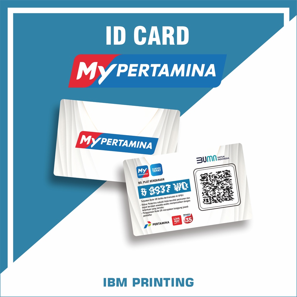 Jual CETAK ID CARD PVC KARTU MY PERTAMINA | Shopee Indonesia Jual CETAK ID CARD PVC KARTU MY PERTAMINA | Shopee Indonesia
