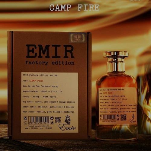 Jual Emir Factory Edition Camp Fire For Unisex EDP 100ml | Shopee Indonesia