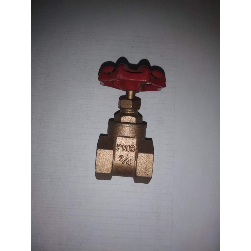 Jual STOP KRAN KUNINGAN / GATE VALVE 1/2 Jual STOP KRAN KUNINGAN / GATE VALVE 1/2