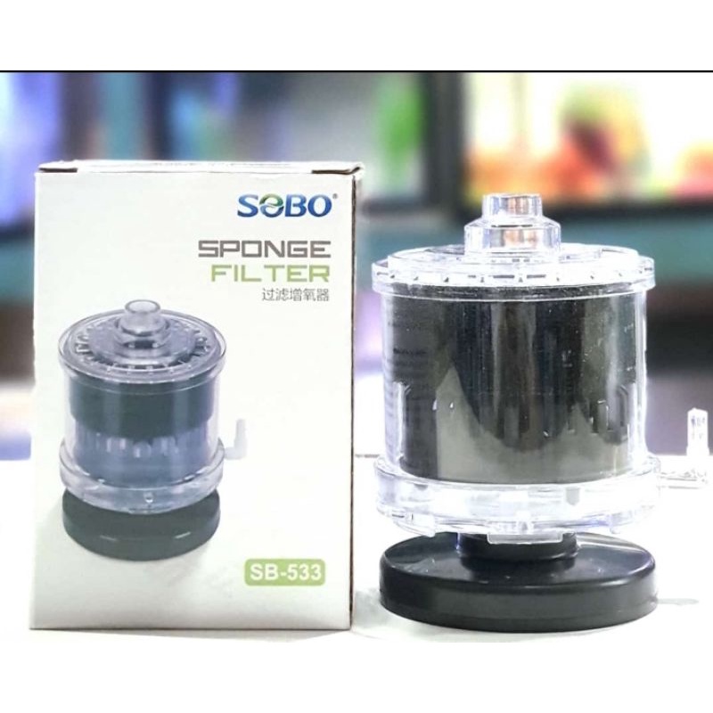 Jual Sponge filter aquarium Bio sponge biofoam filter aquarium Sobo SB ...