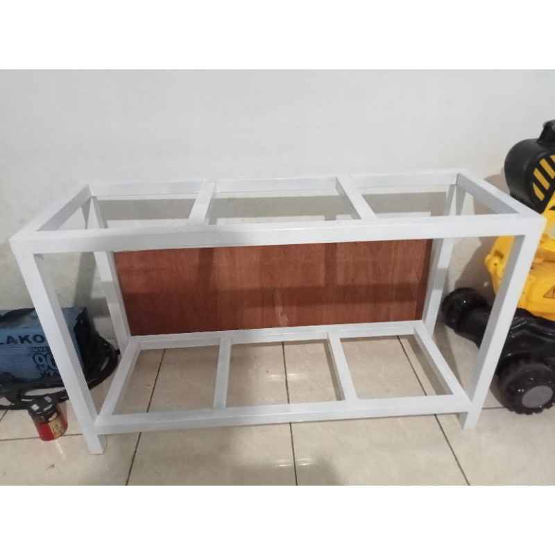 Jual meja aquarium minimalis+alas triplek 12mm | Shopee Indonesia