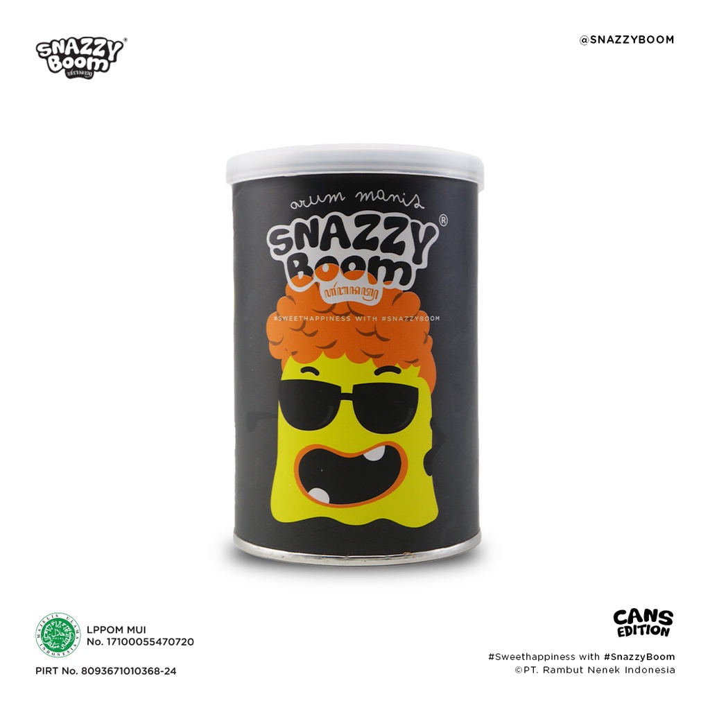 Jual Snazzy Boom Coffee Cans Edition - Arum Manis / Gulali / Rambut ...